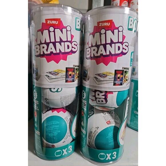 Zuru | Toys | Zuru Mini Brands Books Sealed Unopened Lot Set Of 6 Balls ...